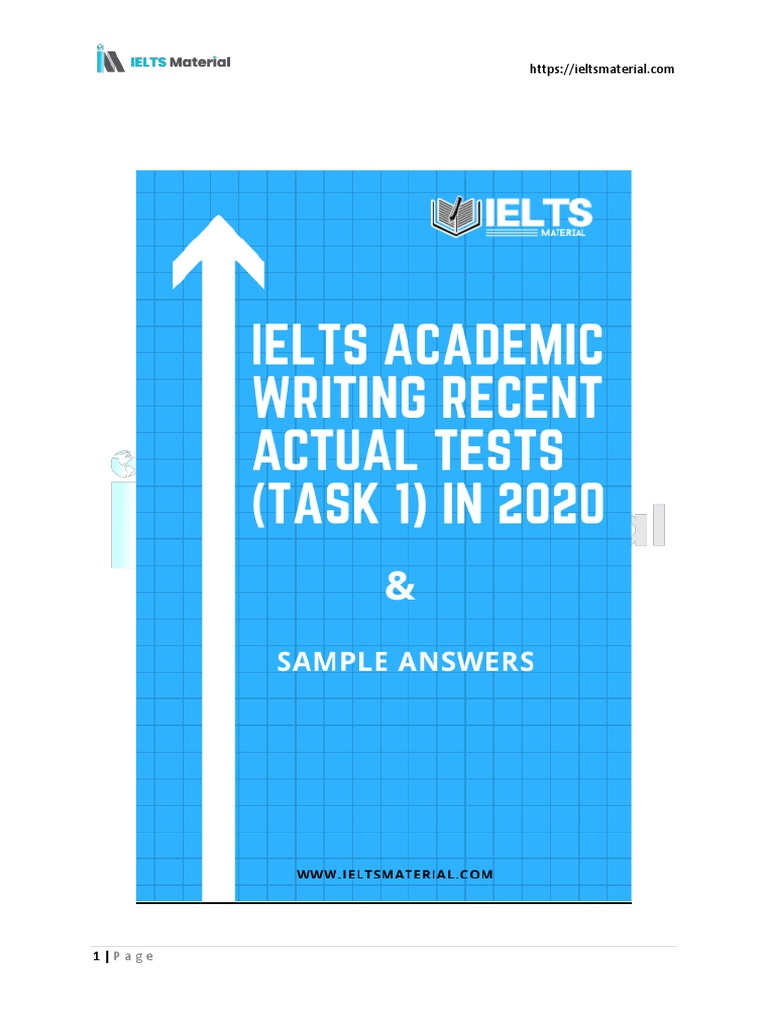 IELTS Academic Writing Task 1 Ebook Latest Updated (June - September ...