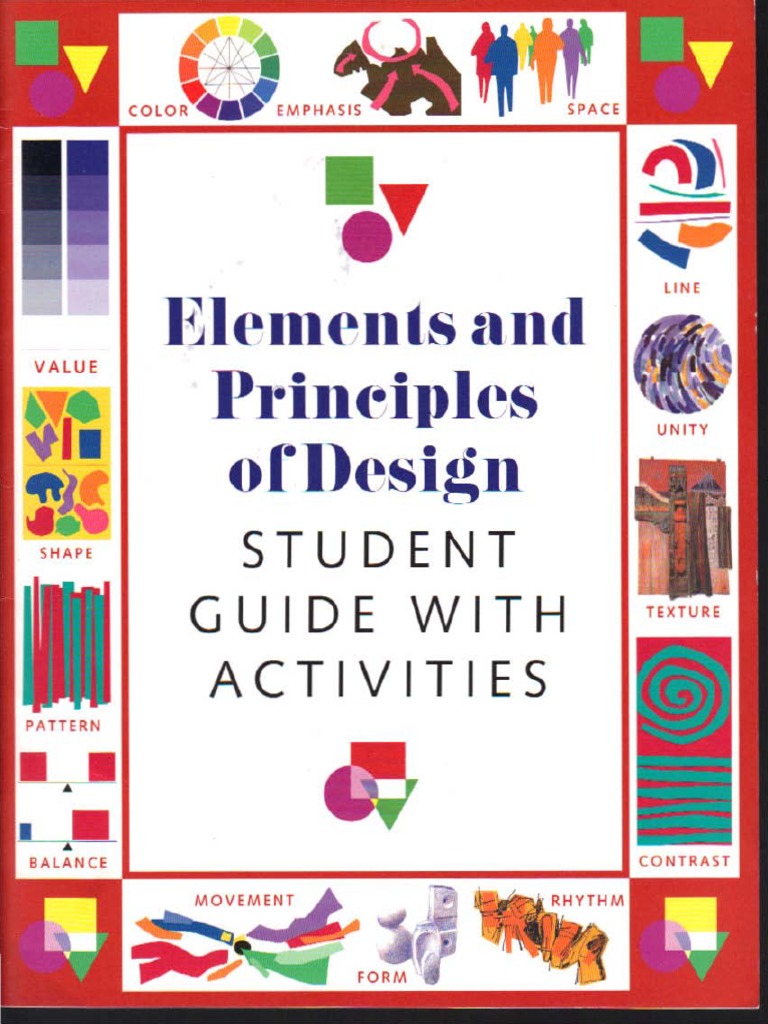 Elements and Principles of Design Student Guide | PDF