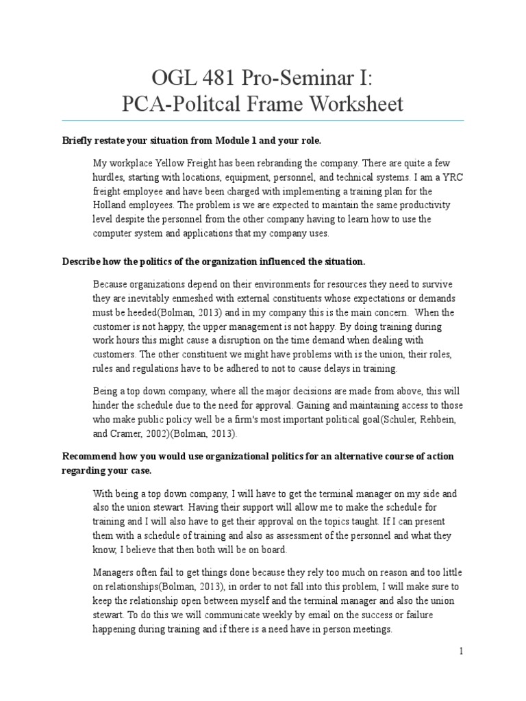 4 Orig Political Frame Worksheet | PDF | Economies | Human Nature