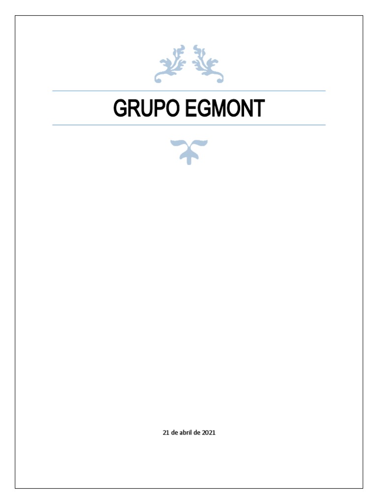 Grupo Egmont | PDF