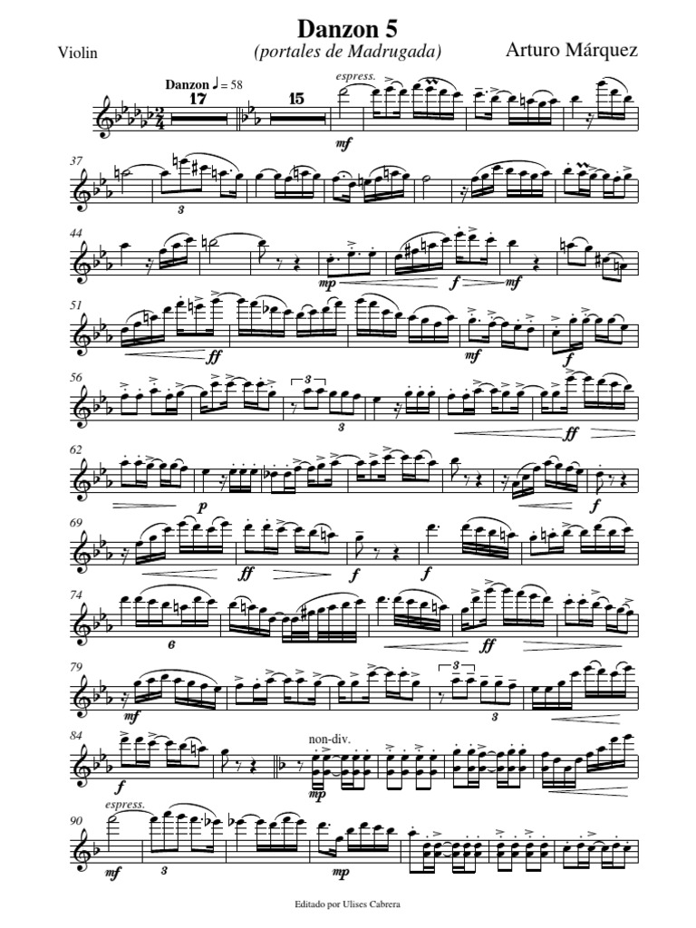 Danzon 5: (Portales de Madrugada) | PDF