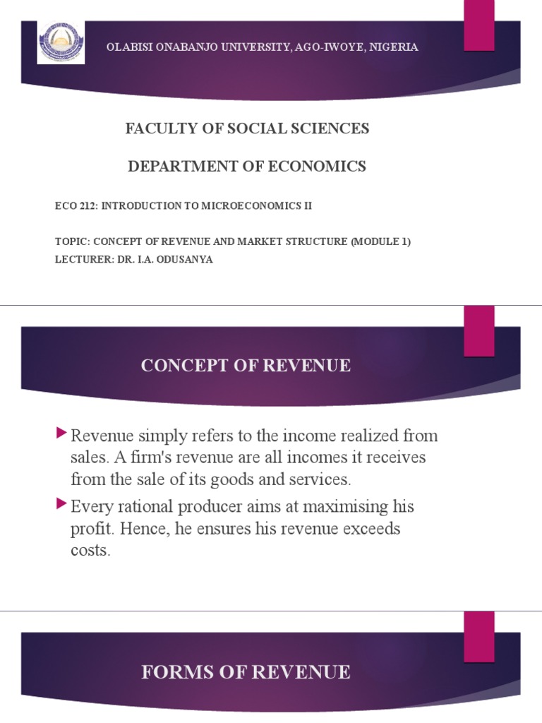 Market Structure (Module 1) | PDF | Monopoly | Perfect Competition