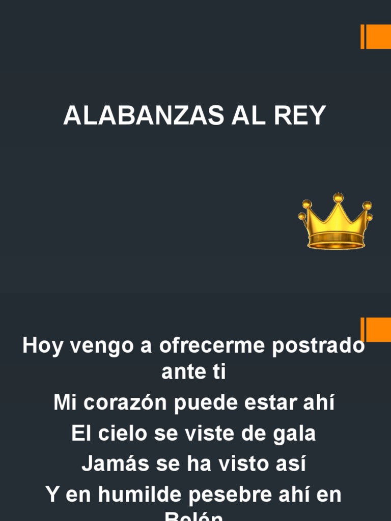 Alabanzas Al Rey | PDF