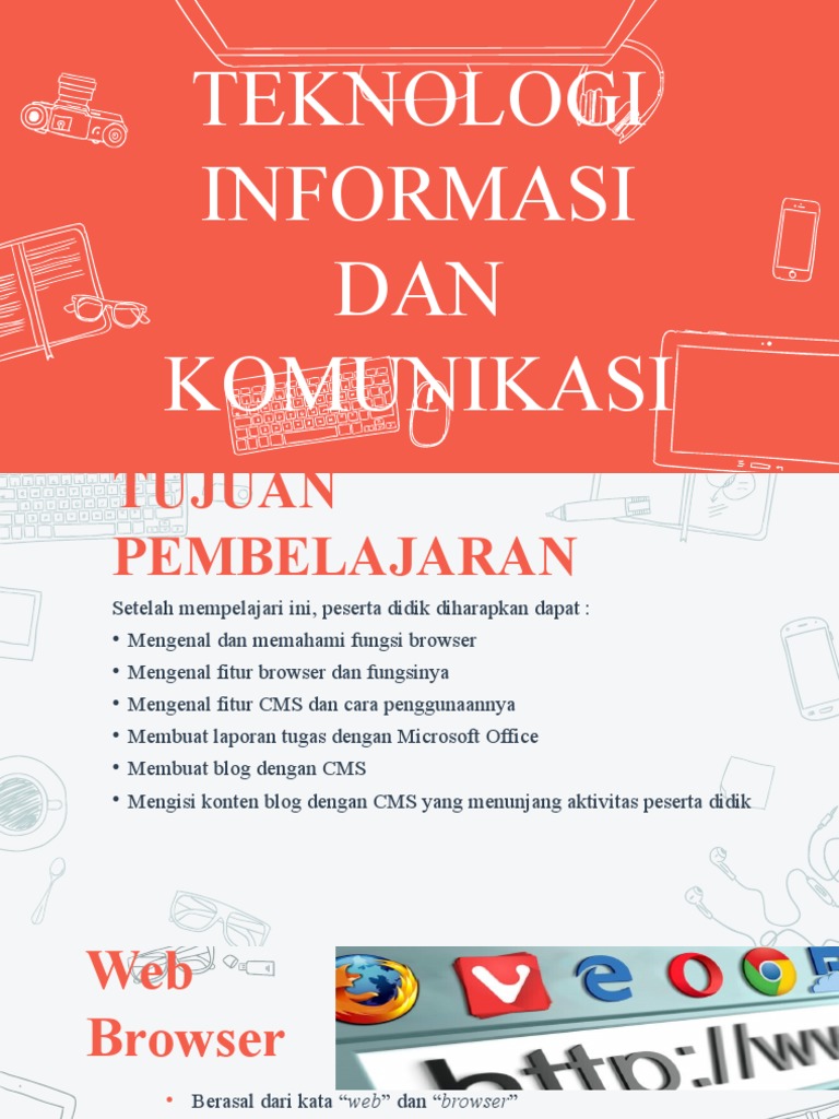 Materi Kelas IX - TIK Dan CMS | PDF