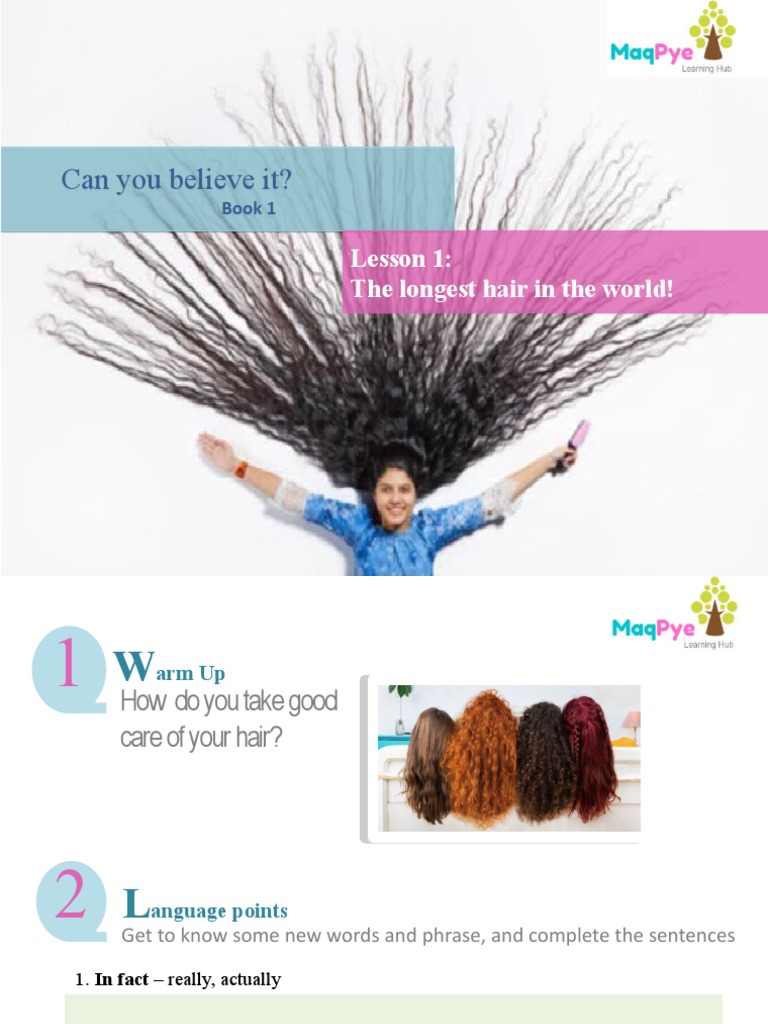 Having A Long Hair | PDF