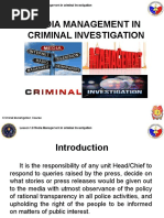 Criminal Investigative Process Flow Chart | PDF | Crime Scene | Crimes