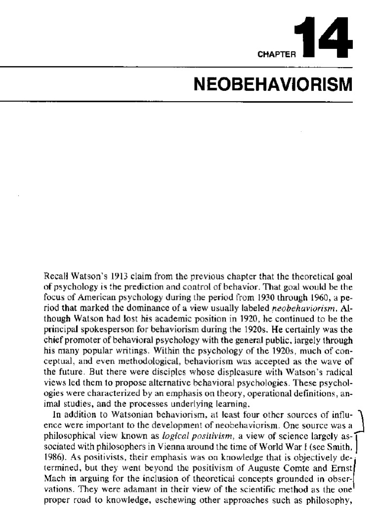 Neobehaviorism