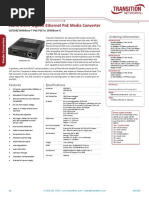 gp1100x Datasheet | PDF | Quality Of Service | Optical Fiber