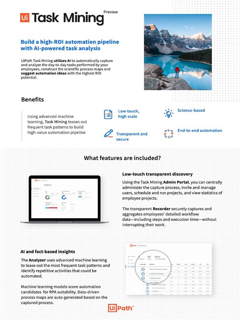 Process and Task Mining | PDF | Automation | Intelligence (AI) & Semantics