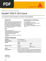 Hydroflex 30 Product Data Sheet | PDF | Building Engineering | Building ...