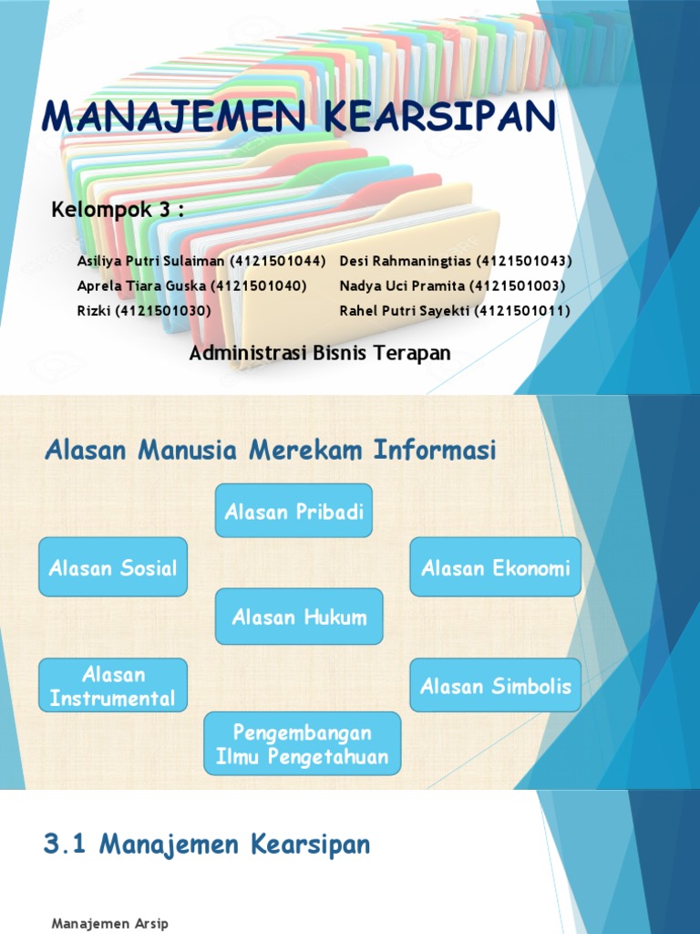 Manajemen Arsip Efektif | PDF