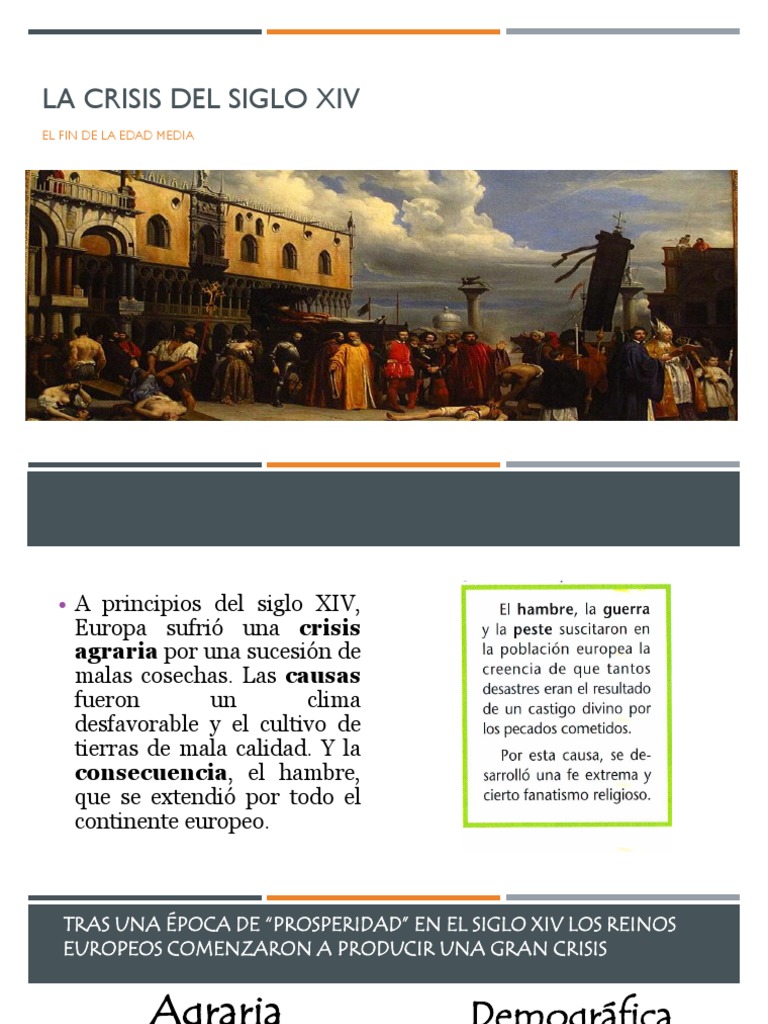 La Crisis Del Siglo Xiv | PDF | Ciencias sociales