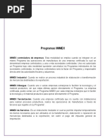 Operaciones Virtuales Immex | PDF | Economias