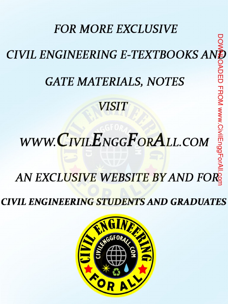 Civil Engineering Handwritten Notes | PDF