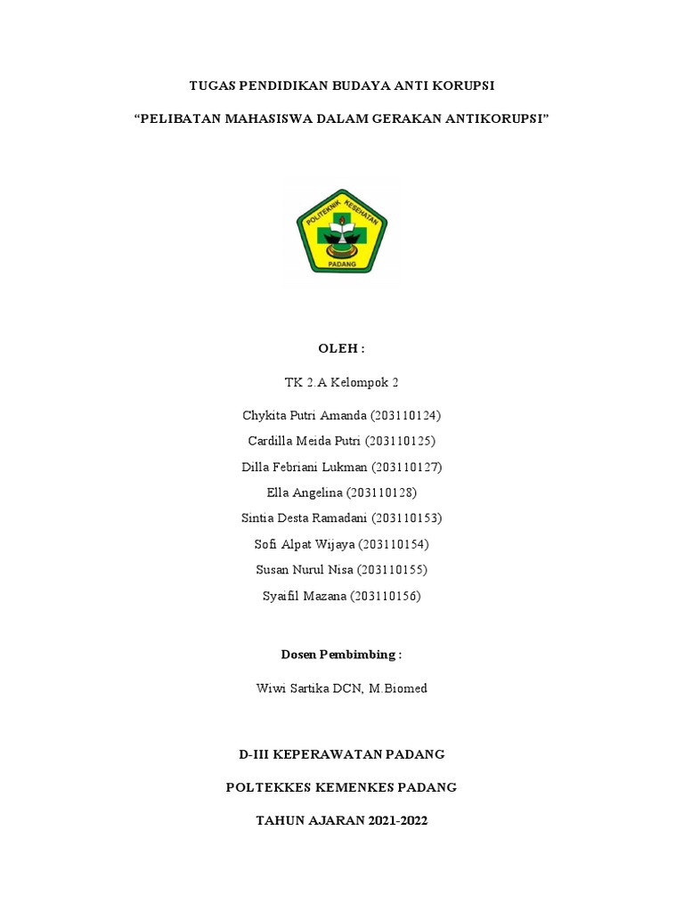 Kelompok 2 - Tugas PBAK - 2A | PDF