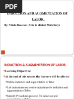 Induction vs. Augmentation of Labor | PDF | Childbirth | Human Pregnancy