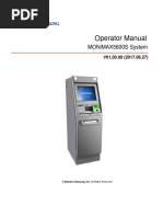 ATM Operator Manual After Installation | PDF | Automated Teller Machine | Printer (Computing)
