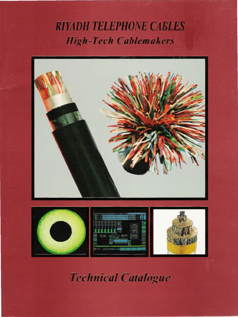 Riyadh Telephone Cables | PDF | Electrical Resistance And Conductance ...