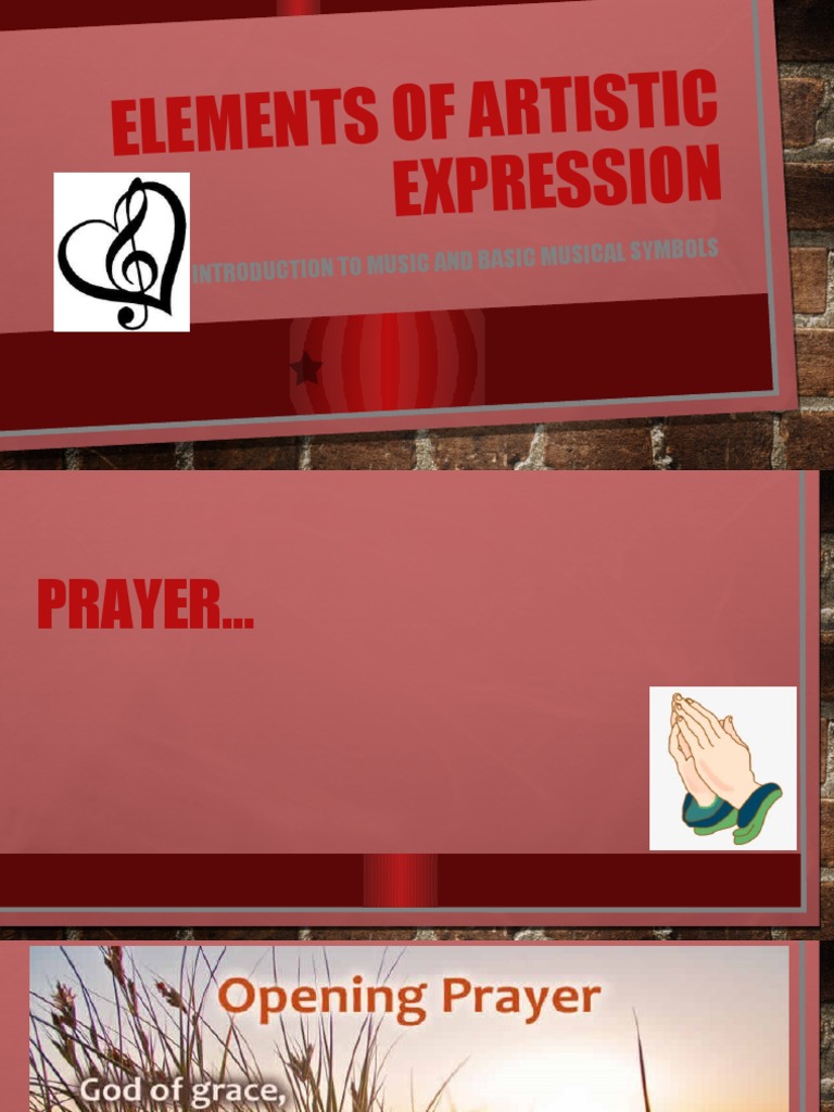 Elements of Artistic Expression: Introduction To Music and Basic ...