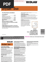 Safety Data Sheet Quorum Clear V: Section 1. Product and Company ...