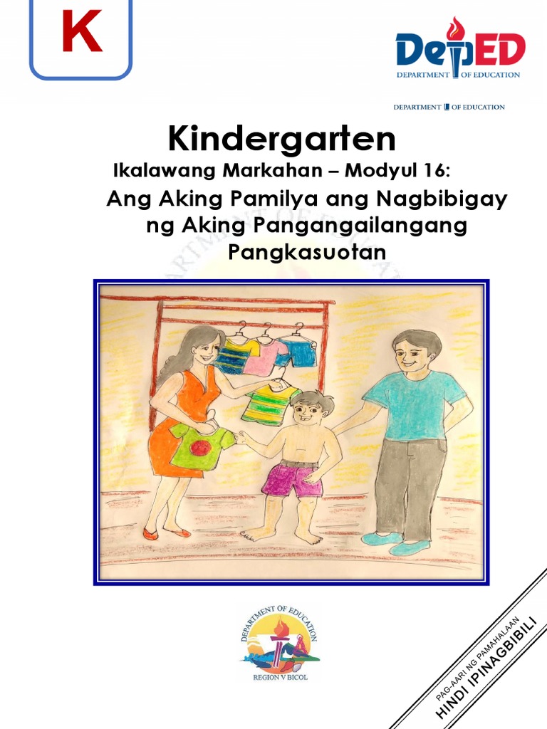Final Kindergarten Q2 Week 16 - Colored | PDF