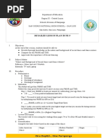 Detailed Lesson Plan in Festival Dancing | PDF | Learning | Teachers