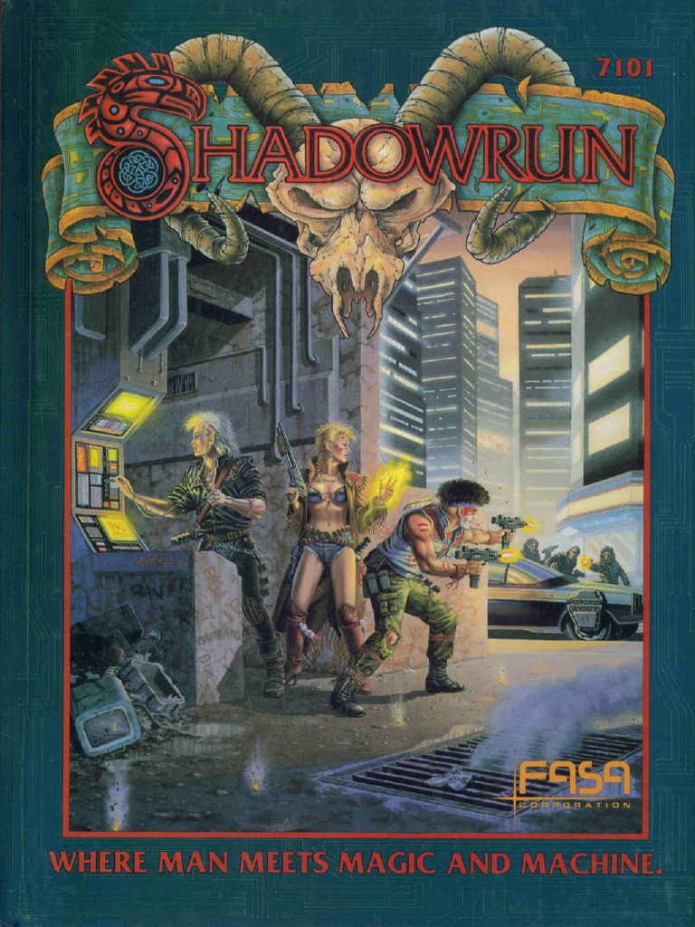 FASA7101 - Shadowrun - Shadowrun First Edition | PDF