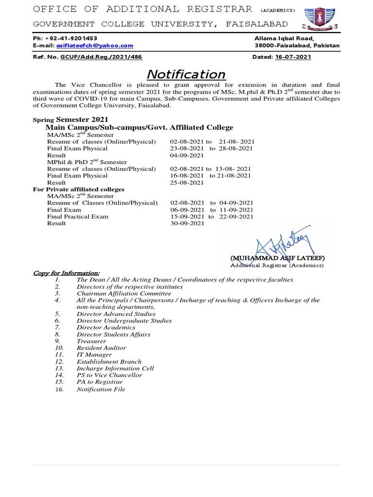 Academic Calendar Exation Spring 2021 | PDF | Academic Term ...