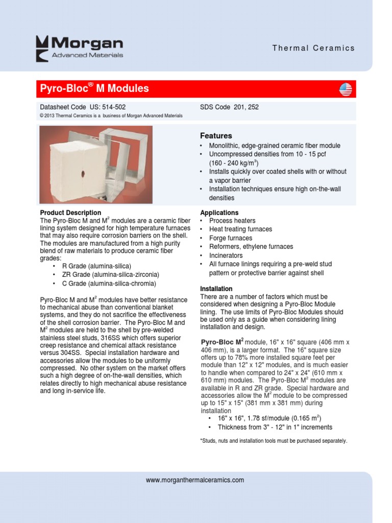 M Modules Paper | PDF | Ceramics | Furnace