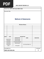 Tiling Work Method Statement | PDF | Tile | Safety