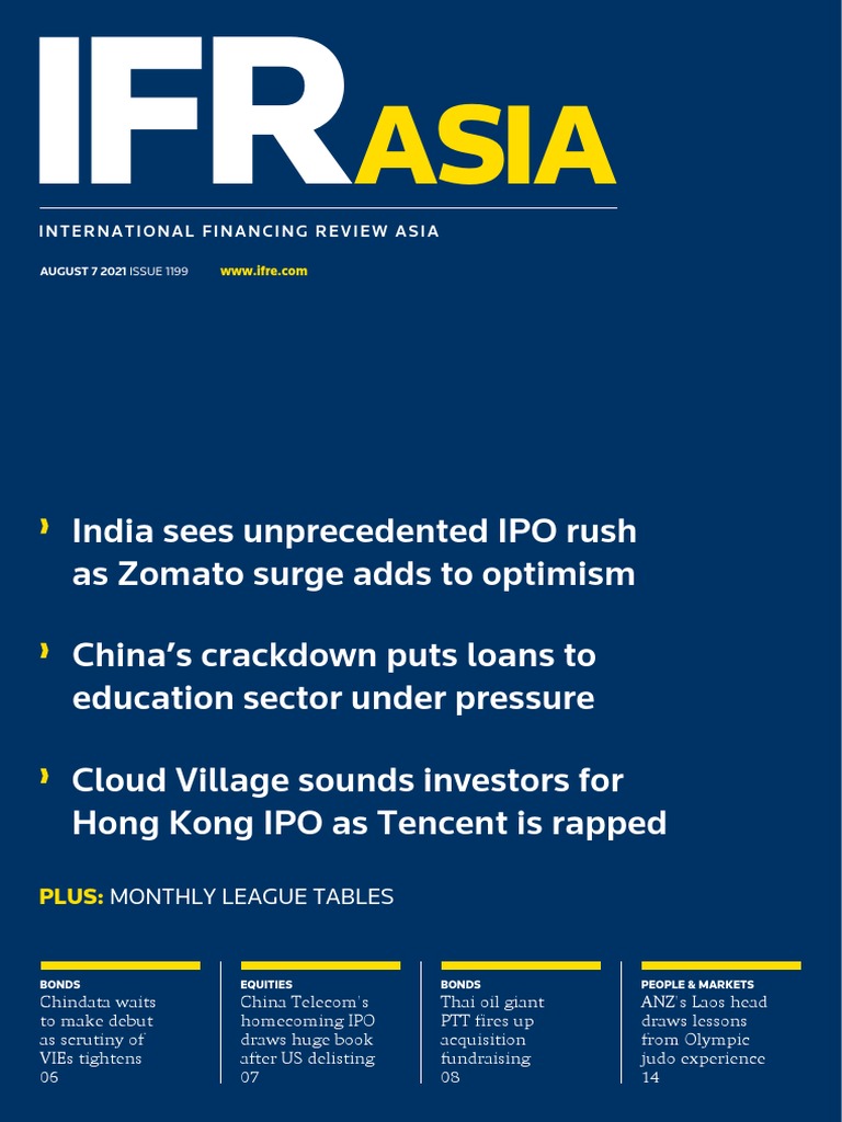 @enmagazine 2021 08 07 IFR Asia | PDF | Initial Public Offering | Loans