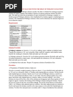 Lane and Eynon Method On Sugars | PDF