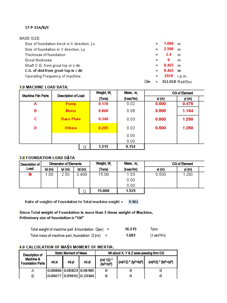 Static Checks 17-P-31A - B - C | PDF | Mechanical Engineering | Mechanics