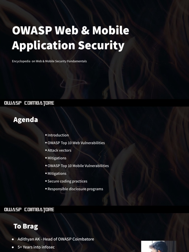 Owasp Web And Mobile App Security Pdf Cookie Transport Layer