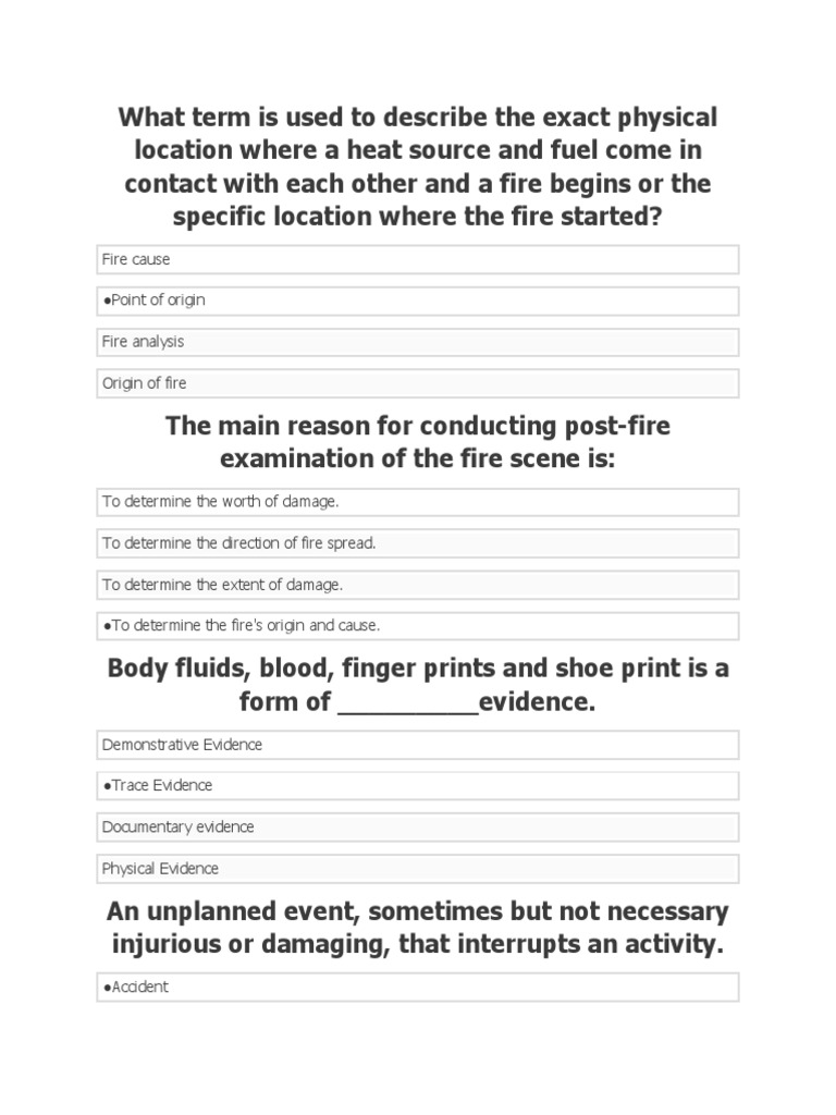 Fire Investigation | PDF | Crime & Violence | Arson
