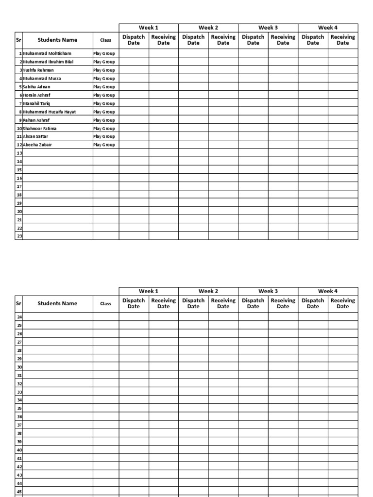 Student Attendance Record | PDF | Muhammad | Life Of Muhammad