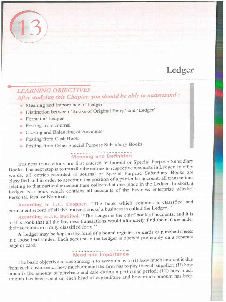 Chapter 13 - Part 1 | PDF