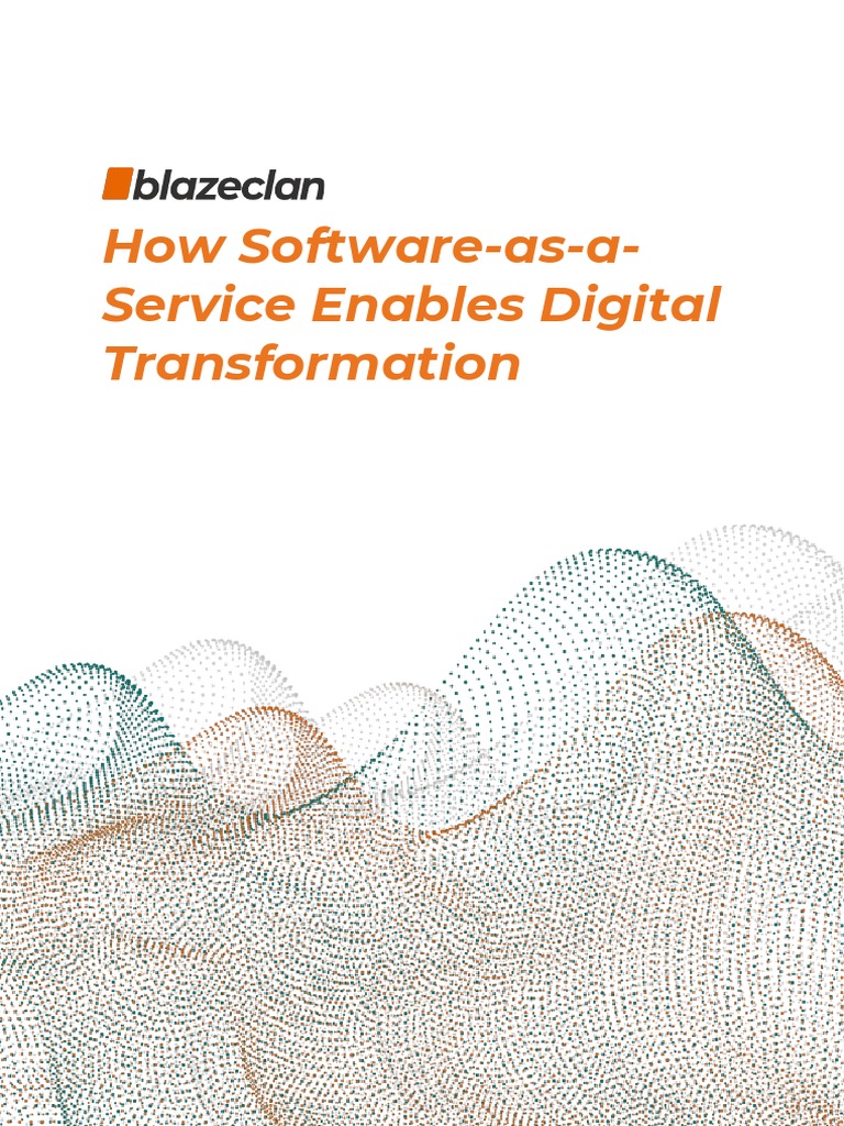 How SaaS Enables Digital Transformation | PDF | Software As A Service | Cloud Computing
