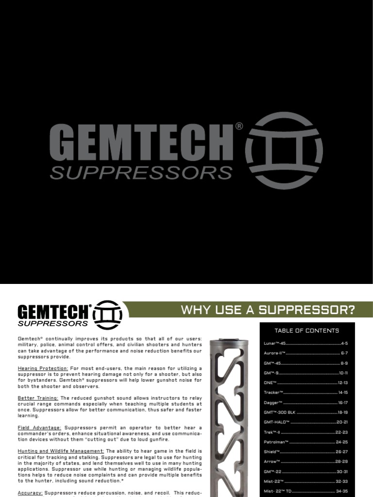 GEMTECH CATALOG 2019 Final | PDF | Pistol And Rifle Cartridges | Tools