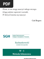 Bilans (Wzór Według UoR W Układzie Dwujęzycznym) - Żółte | PDF
