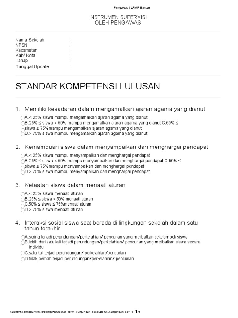 SKL 1 Word | PDF