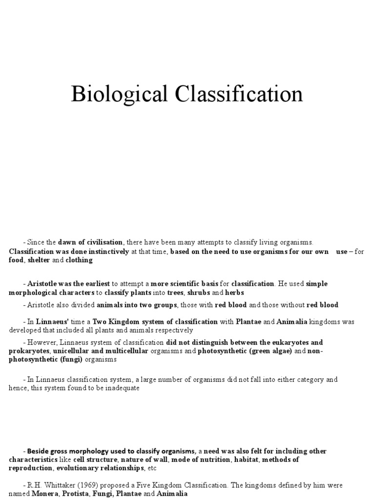 Biological Classification | PDF | Fungus | Virus