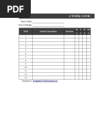 Project Schedule Delay Log 1 | PDF