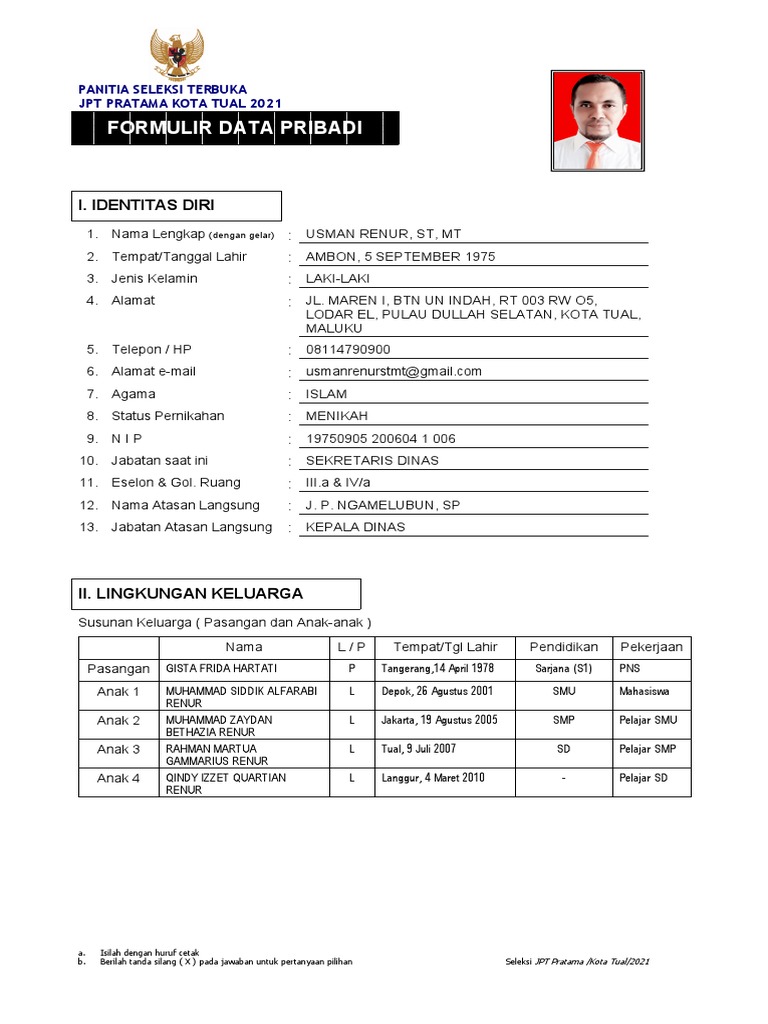 Form DRH JPT New | PDF