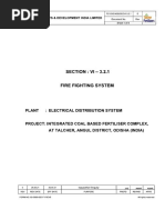 Fire Fighting System Design | PDF | Fire Sprinkler System | Hazards