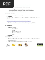 Lesson Plan in Mathematics 7 (Sets and Real Numbers) | PDF ...