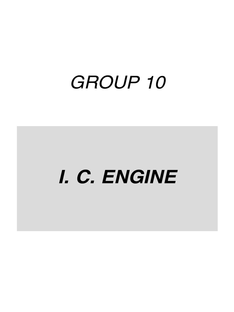 1.0 Engine | PDF | Engines | Piston