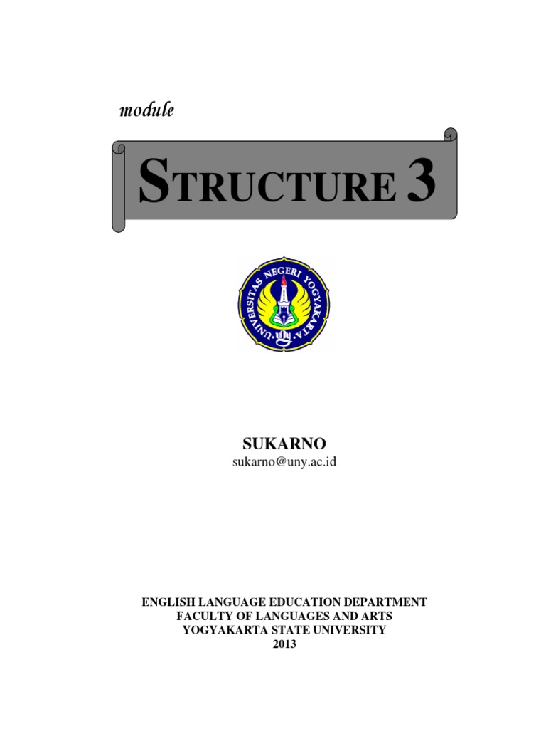 Structure Iii - C - Module | PDF | Pronoun | Subject (Grammar)