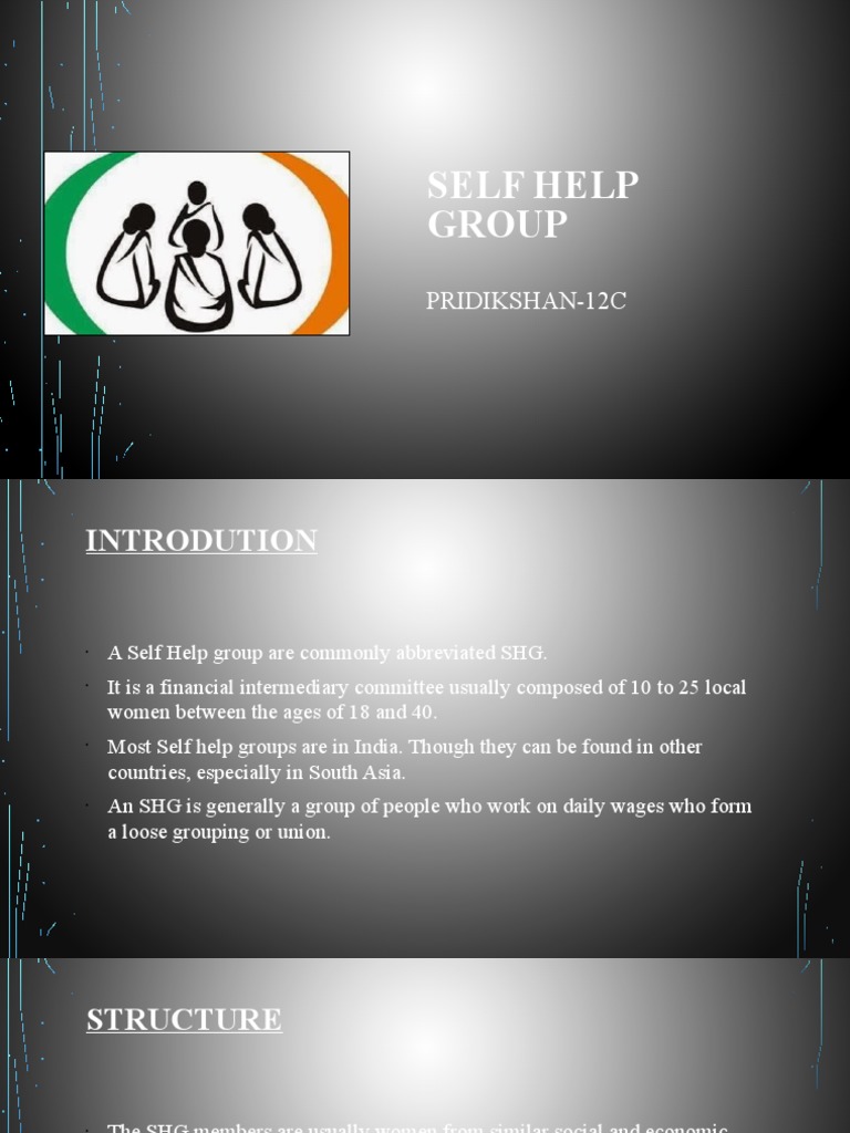 Self Help Group | PDF | Economies | Banking