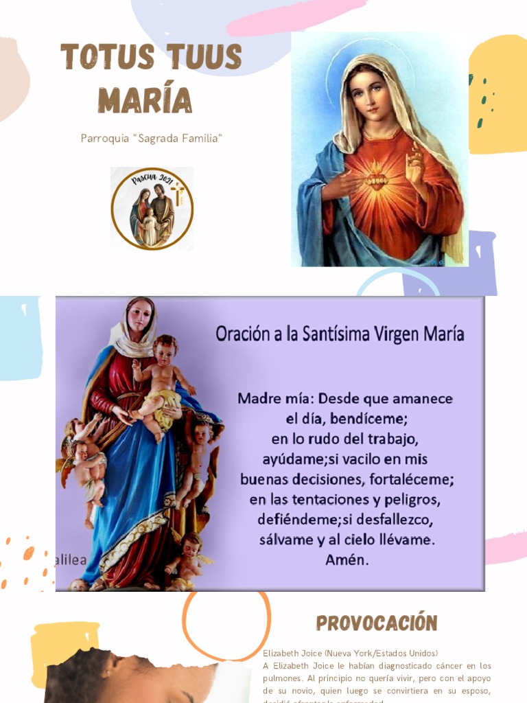 La Virgen María - Totus Tuus María | PDF | María, madre de Jesús ...